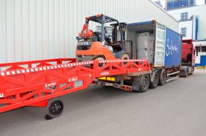 Mobile loading ramp and fixed ramp to order - AUSBAU